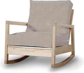 Potah na křeslo IKEA Lillberg barva béžová látka pletený vzor