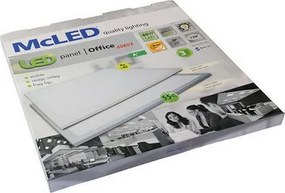 LED panel McLED Office 6060 E 40W 4000K neutrální bílá, stříbrné ML-413.321.32.0