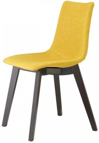 SCAB - Židle ZEBRA POP NATURAL - žlutá/wenge
