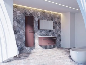 Lavedo Vanessa Dark Melon 120 koupelnová skříňka s umyvadlem