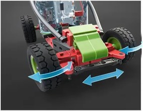 Fischertechnik Profi Stavebnice: Auto na vodík / 117 dílů / od 9 let