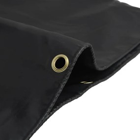 Plachta antracitová 2,5 x 4,5 m 650 g/m² 156102