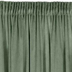 ZATEMŇOVACÍ ZÁVĚS NA PÁSCE MELANIE 140X270 CM TMAVĚMĚTOVÁ