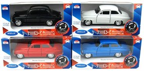 Welly Škoda Octavia 1:34 bílá