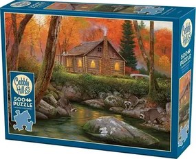 COBBLE HILL Puzzle Víkendové útočiště / 500 dílků / od 12 let