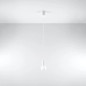 Sollux Lighting Závěsné svítidlo DIEGO 1 bílé
