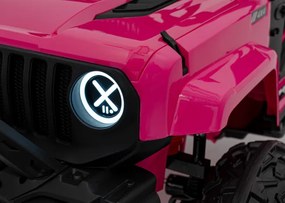 Elektrické autíčko OFF ROAD Speed ​​růžové