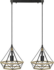Závěsná loftová lampa Piramida 8803/2 Zwis 06 Elem