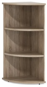 Střední rohová skříň Impress 37 x 37 x 119,6 cm, dub sonoma