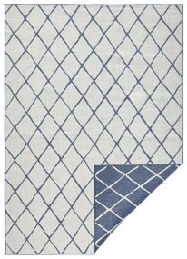 NORTHRUGS - Hanse Home koberce Kusový koberec Twin-Wendeteppiche 103119 blau creme – na ven i na doma - 160x230 cm