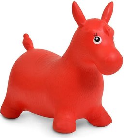 Hopsadlo baby Pony 55 x 50 cm Červené