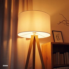 Dekorační LED žárovka se zrcadlovým vrchlíkem E27 teplá 2700k 4w 430 lm zlatá