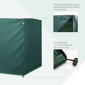 Ochranná plachta Outsunny® nepromokavá s UV ochranou 215x155x150cm pro nábytek a zahradu | Aosom.de