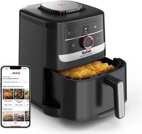 Černá horkovzdušná fritéza Easy Fry EY5728E1 – Tefal