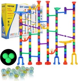 Marble Run Sada 150 KS Stavebnice STEM jako dárek vzdělávací bloky pro děti