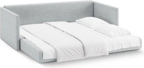 Světle šedá žinylková rozkládací pohovka 209 cm Shannon – Cosmopolitan Design