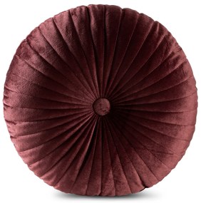 DEKORAČNÍ POLŠTÁŘ VELVET68 (FI) 40 CM BORDOVÁ