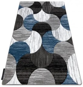 koberec ALTER Geo mušle modrý velikost 280x370 cm | krásné koberce cz