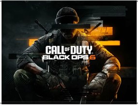 DEVplus Call of Duty: Black Ops 6 Plakát Canvas Key Art Černá