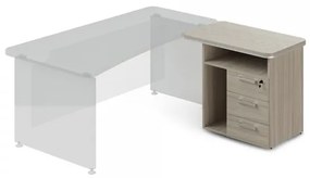 Přístavný kontejner TopOffice 90 x 55 cm, pravý