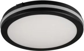 LED svítidlo Kanlux BENO ECO 12W CCT O B černé 12W 3000K/4000K/6500K IP65 38381