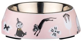 Miska pro psy Moomin Pets S, růžová