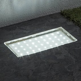 Obdélníková LED lampa Walkover, 20 cm