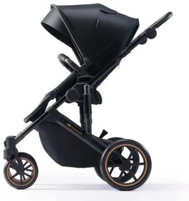 KINDERKRAFT SELECT - Kombinovaný kočárek 3v1 PRIME 2 Premium Venezian black