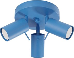 Sollux Lighting Stropní svítidlo RING 3P azurové