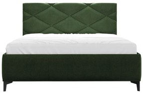 Čalouněná manželská postel Lanoi, Rozměr postele: 160 x 200 cm, Potah: Breeze 15