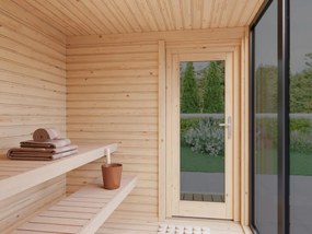 Sauna PALMAKO SARAH 3,8+2,1 m² outdoor