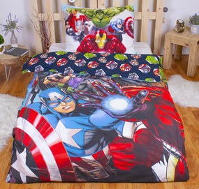 TOP Bavlněné povlečení 140x200+70x90 Avengers Ultimate