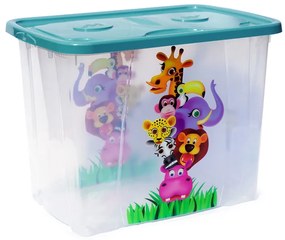BOX DĚTSKÝ na hračky ZOO XL