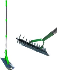 IQ Garden Vertikutační hrábě - oboustranné 170 cm nerez 319520