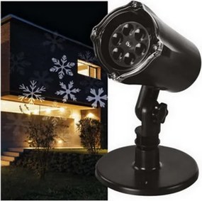 Vánoční osvětlení EMOS DCPC02 ZY1936 LED dekorativní projektor bílé vločky