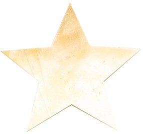Amadeus les Petits Kovová hvězda na zeď 9 cm