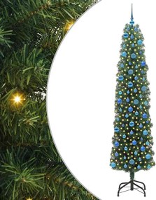 Umělý vánoční stromeček Zelená 240 cm PVC, ocel a plast 3394976
