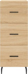 Skříň highboard dub sonoma 34,5 x 34 x 180 cm kompozitní dřevo 3200212