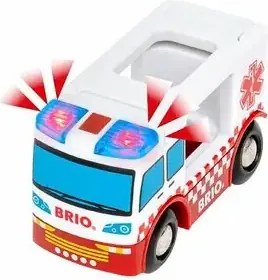 BRIO Vlaková sada záchranářského týmu / od 3 let
