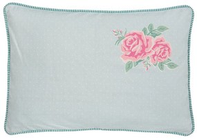 Mintový povlak na polštář Sweet Cottage Flowers - 35*50 cm