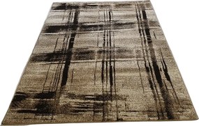 HU Moderní béžovo-hnědý koberec Rio 170-Cream-Cream s pleteným vzorem Rozměr: 60x100 cm
