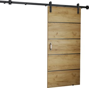 Posuvné dveře LORNI PLUS 80 dub Craft zlatý