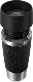 Emsa Travel Mug Classic 0,36 l černá / Termohrnek / nerezová ocel / 4