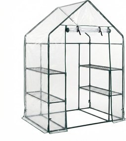 Mini fóliovník s policemi MIVA 143 x 73 x 195 cm