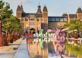 RAVENSBURGER Puzzle Rijksmuseum v Amsterdamu / 1000 dílků / 70 x 50 cm