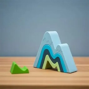 Bigjigs Toys Stohovací věž Hory / od 1 roku
