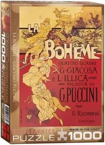 EUROGRAPHICS Puzzle La Bohéme / 1000 dílků / 48,9 x 67,6 cm