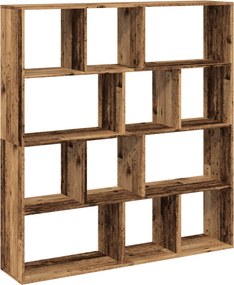 Knihovna old wood 132 x 29 x 141,5 cm kompozitní dřevo 3310314