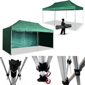 Nůžkový párty stan RedX® LITE 3x6 m (Kvalitní, extrémně lehký a cenově dostupný párty stan 3x6 m pro domácí a hobby použití)