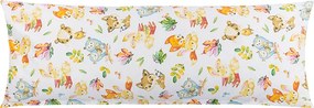 Bellatex POVLAK na relaxační polštář Oranžová,Modrá,Bílá 50x145 cm